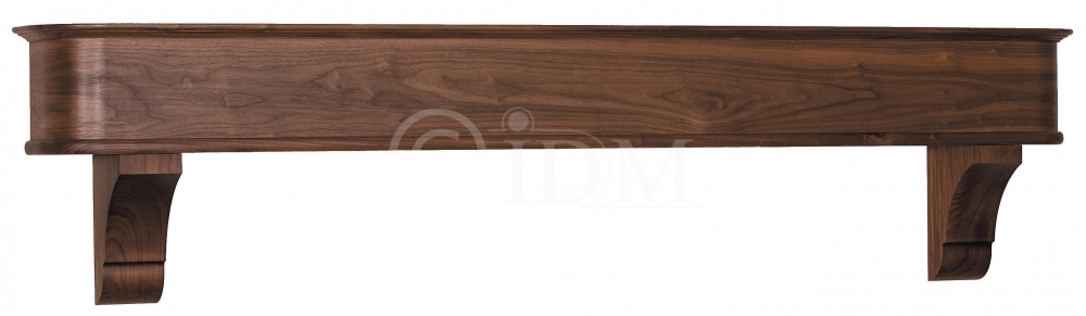 MD1 Deep Over Mantle Shelf with Seemless Radius Corners | In Door ...